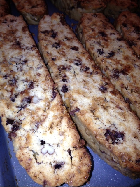 Butterscotch Heath Bar Biscotti - BigOven