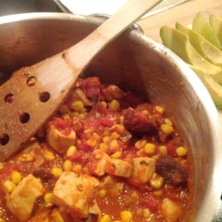 Chicken and Potatoes Santa Fe