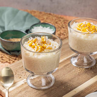 Mango Sticky Rice Pudding