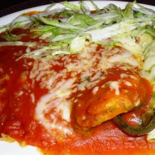 New Mexico Green Chile Rellenos