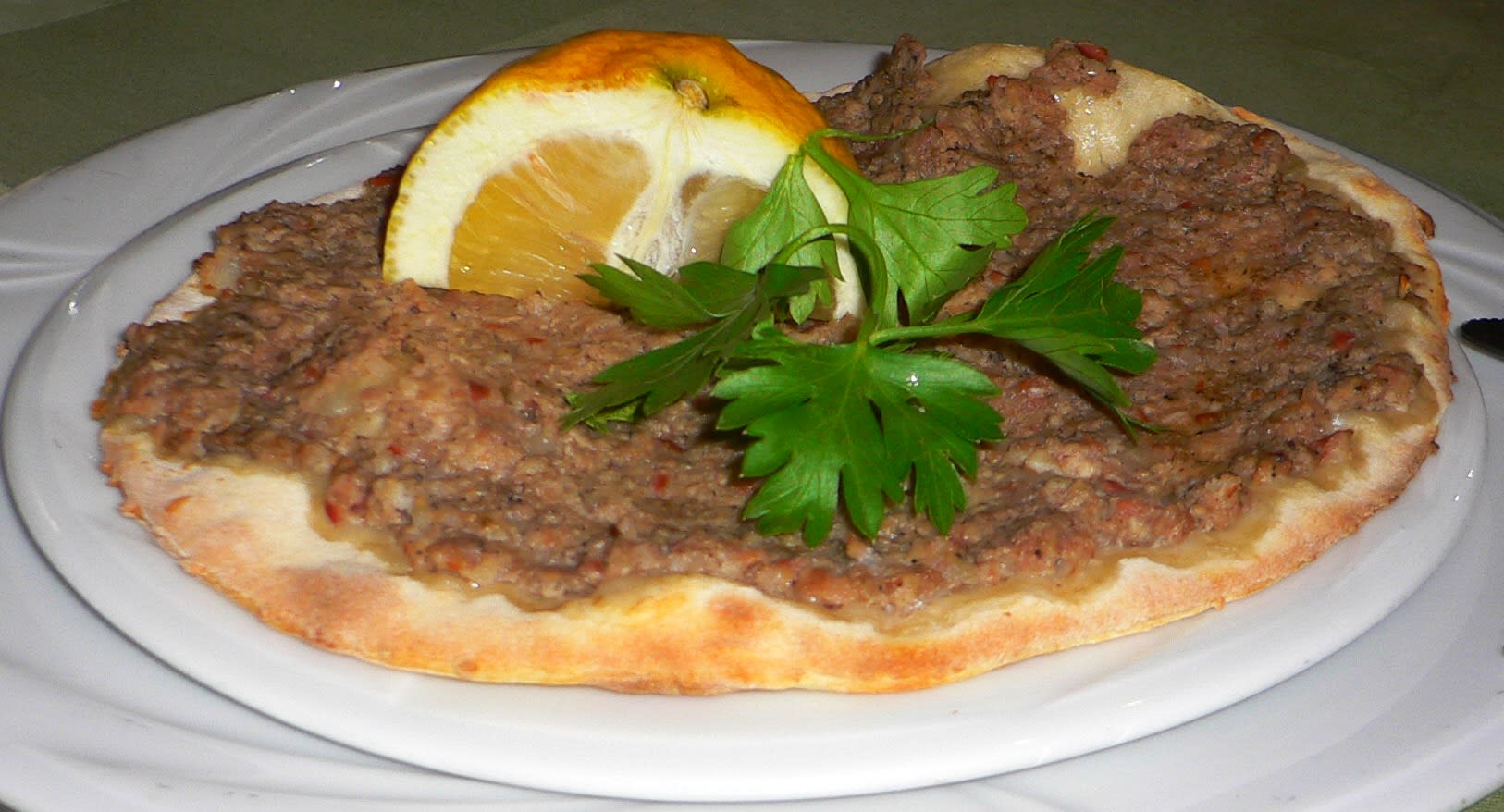 Lahmajoon - Armenian Pizza