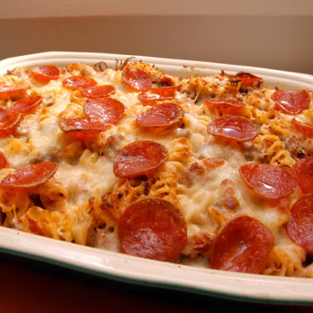 4-Ingredient Pizza Bake