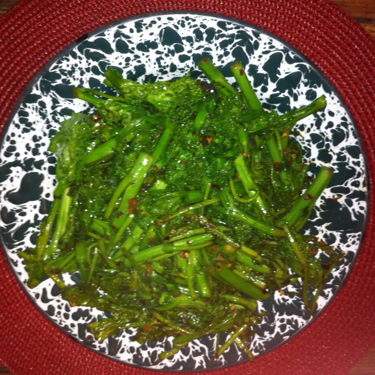 Broccoli Rabe with Spicy Sesame Oil