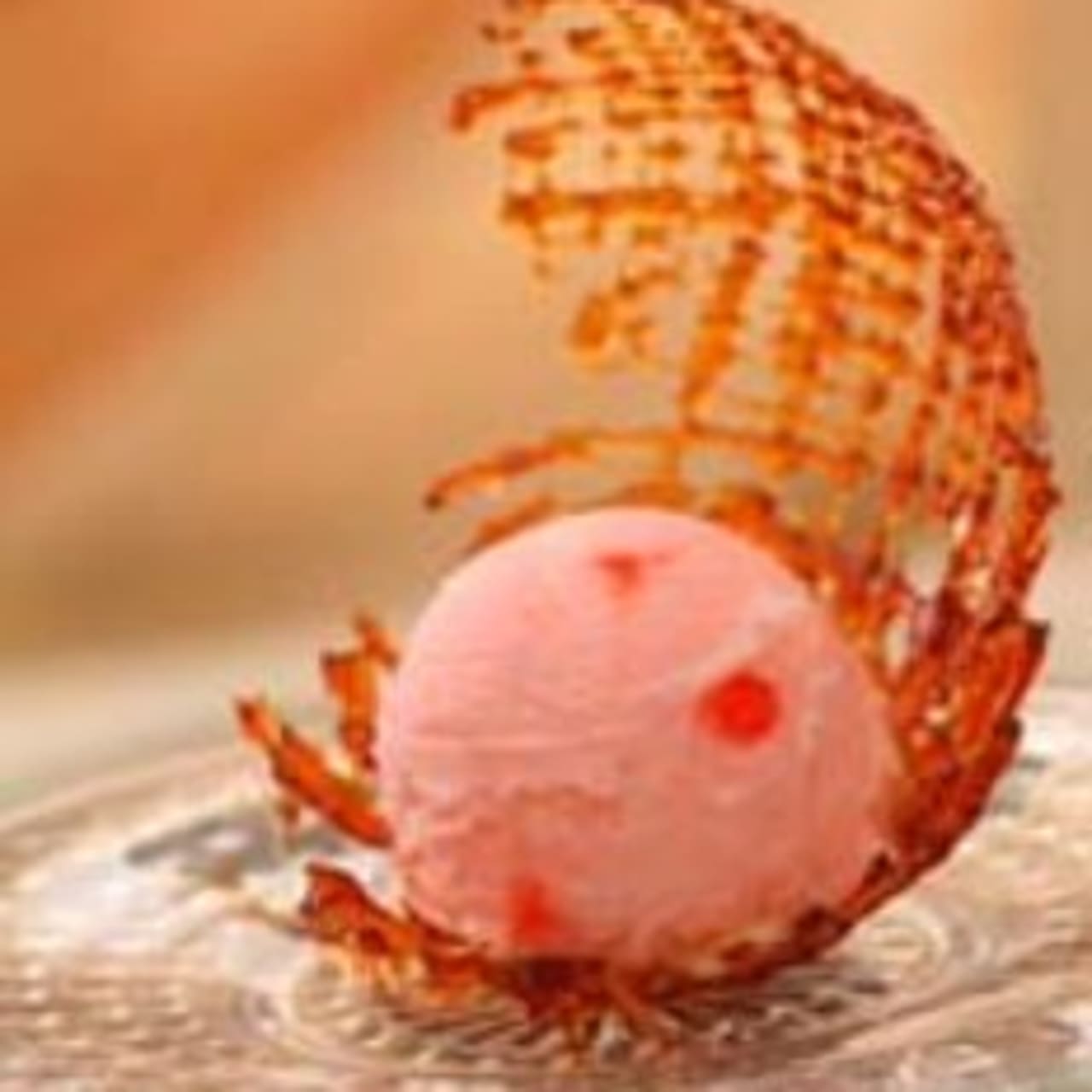 Caramel Cage Covers For Ice Cream