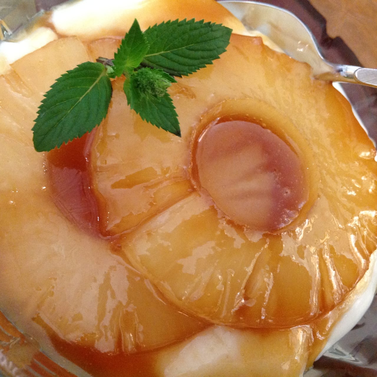 Caramelized Pineapple Slices