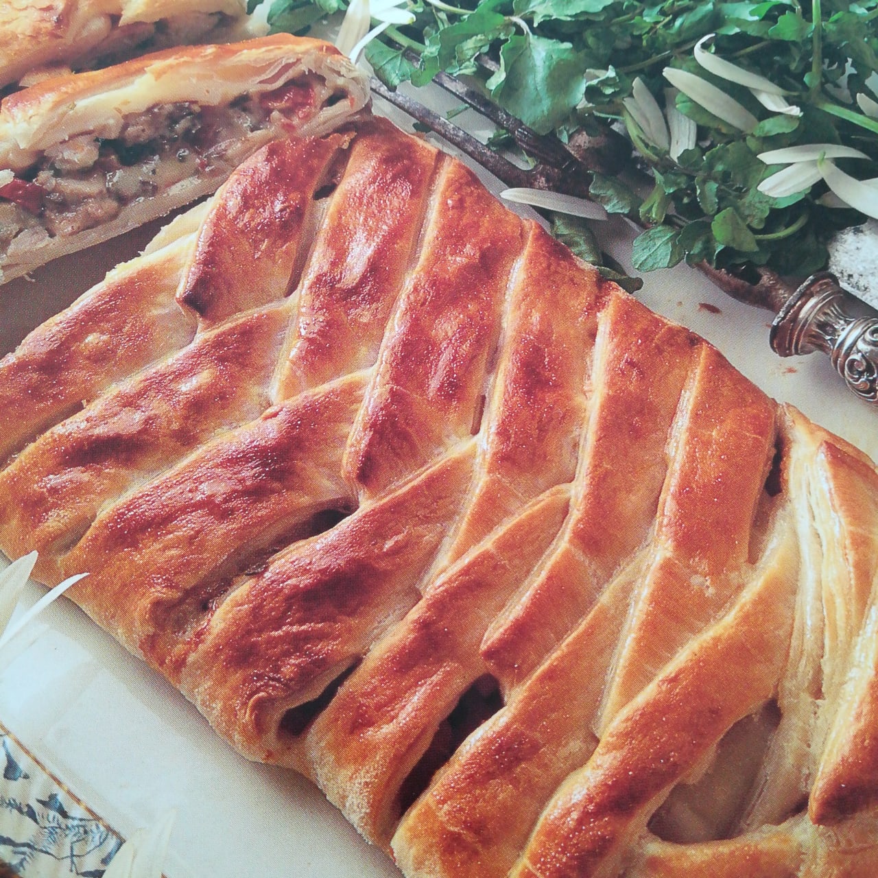 Chicken & Cheese Plait