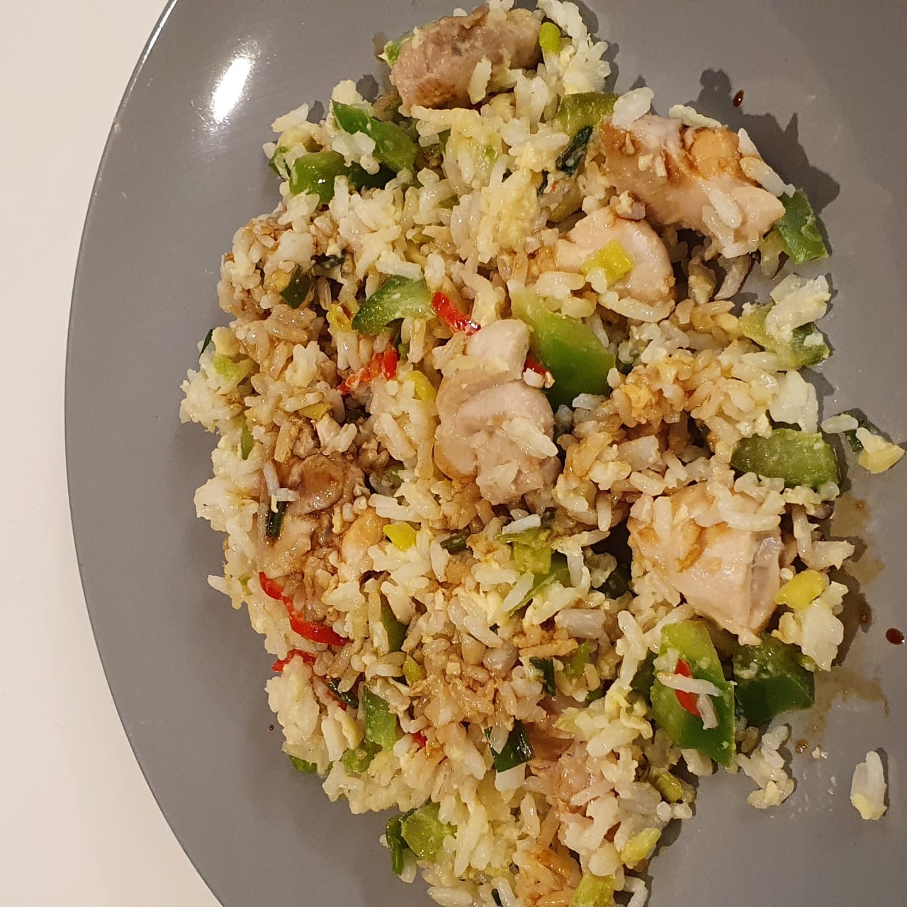 Chicken Egg-Fried Rice