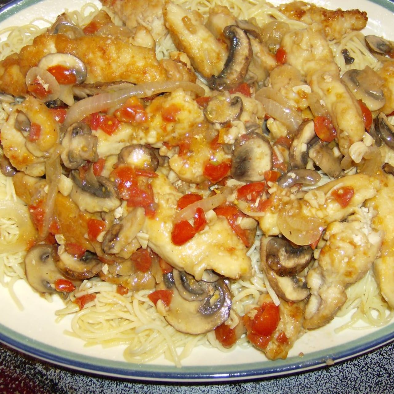 Chicken Vino Bianco