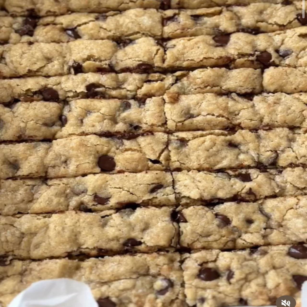 Choc chip sticks