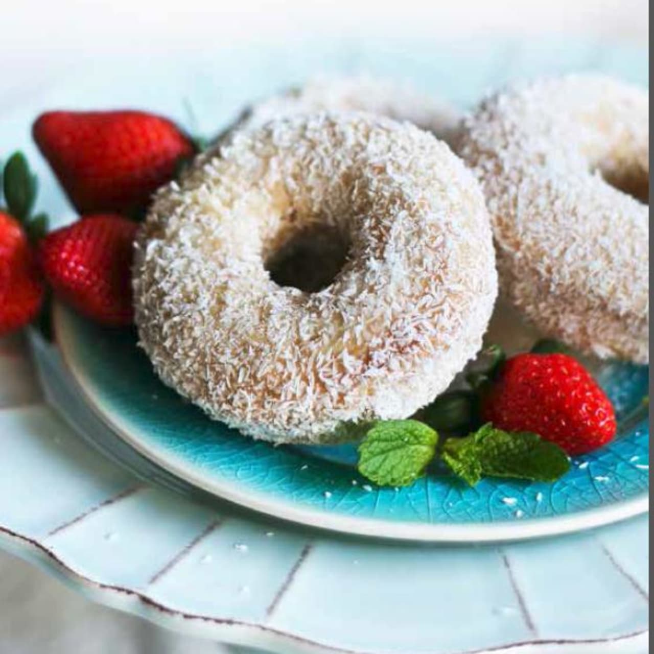 Coconut Vanilla Donuts