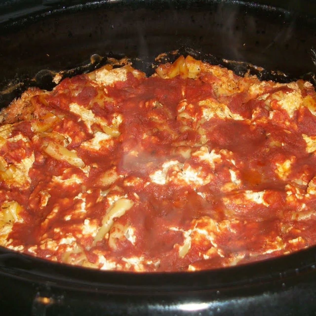 Crock Pot Lasagna