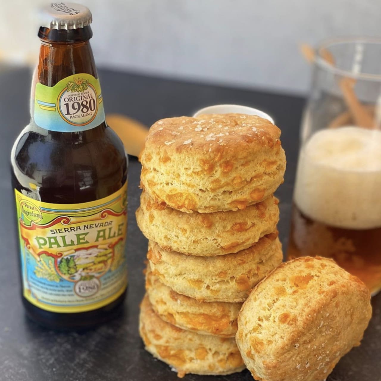 Easiest Beer Biscuits