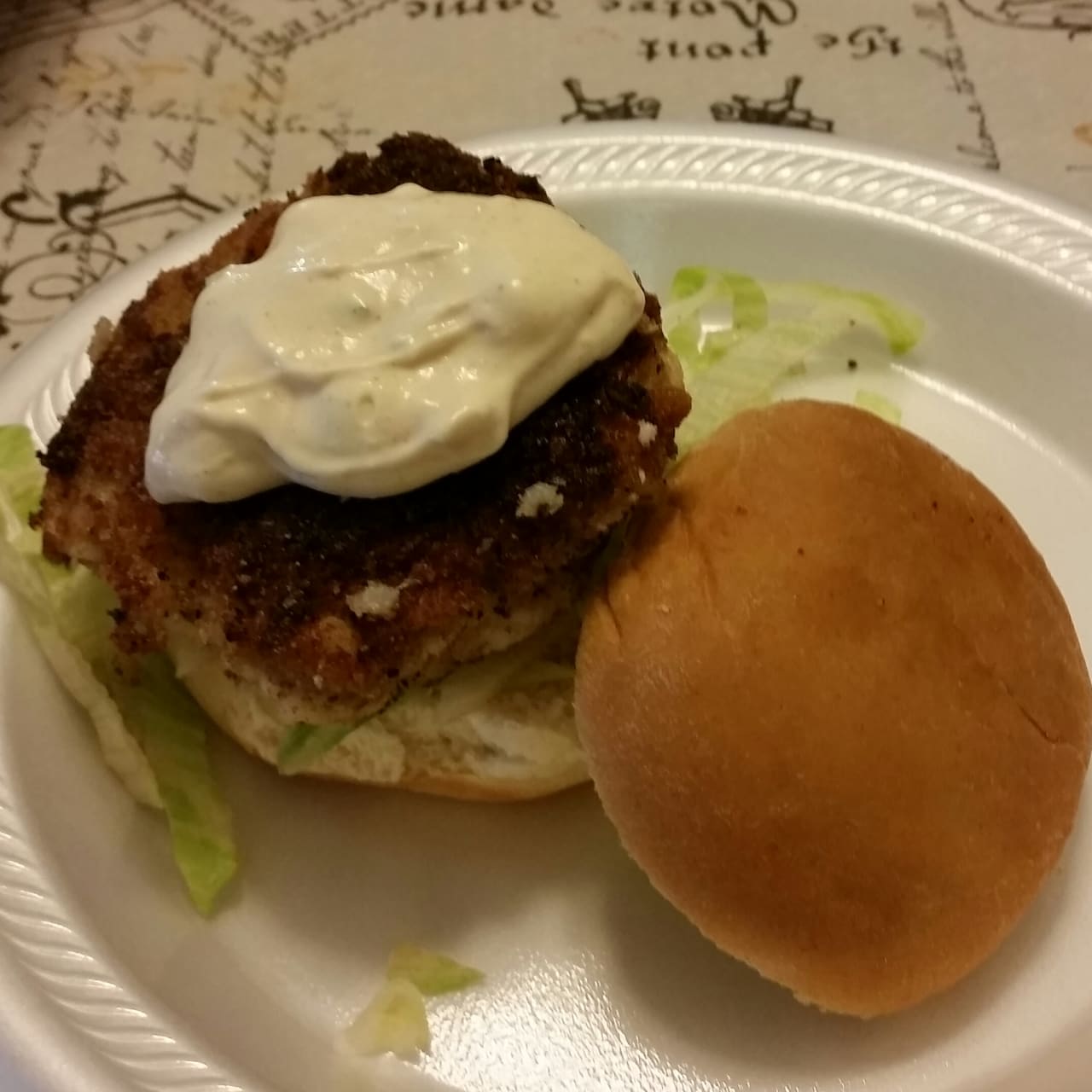 Salmon Cake Sliders