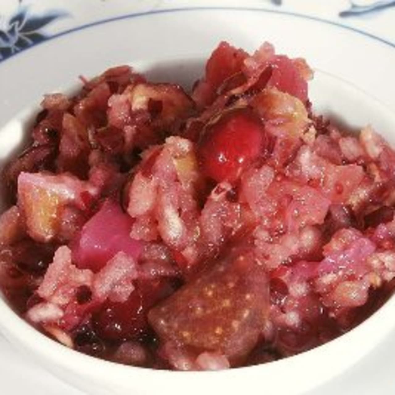 Grandpa Stub's Cranberry Relish