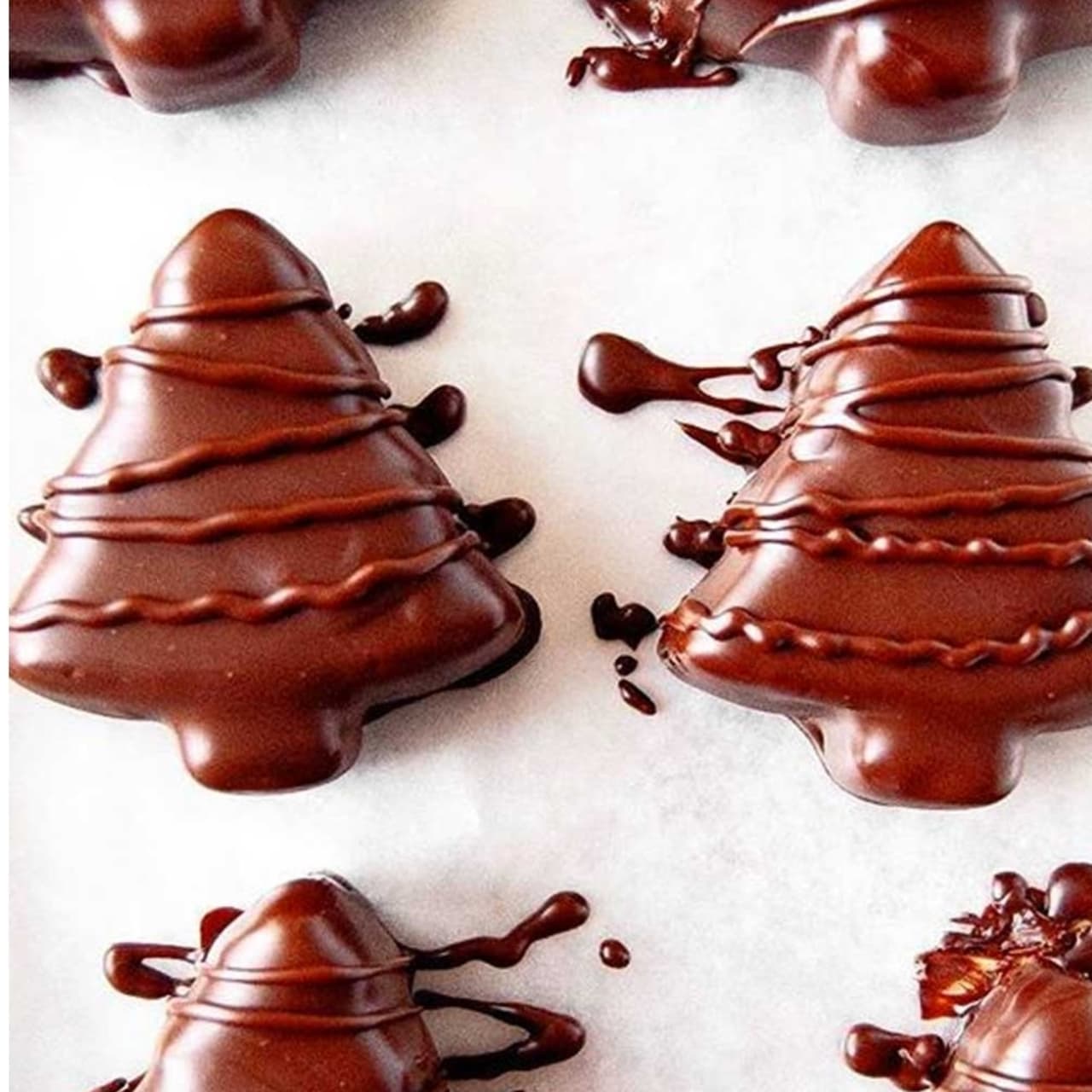Homemade Reese’s Peanut Butter Christmas Trees