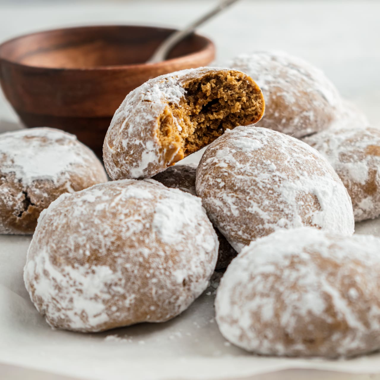 Iced German Spice Cookies