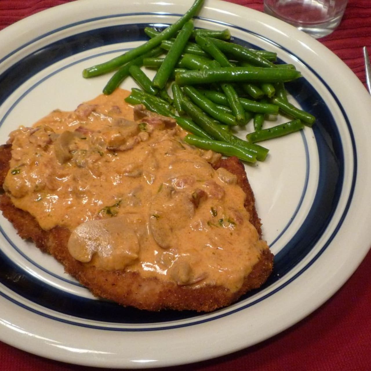 Jagerschnitzel (Hunters Schnitzel)