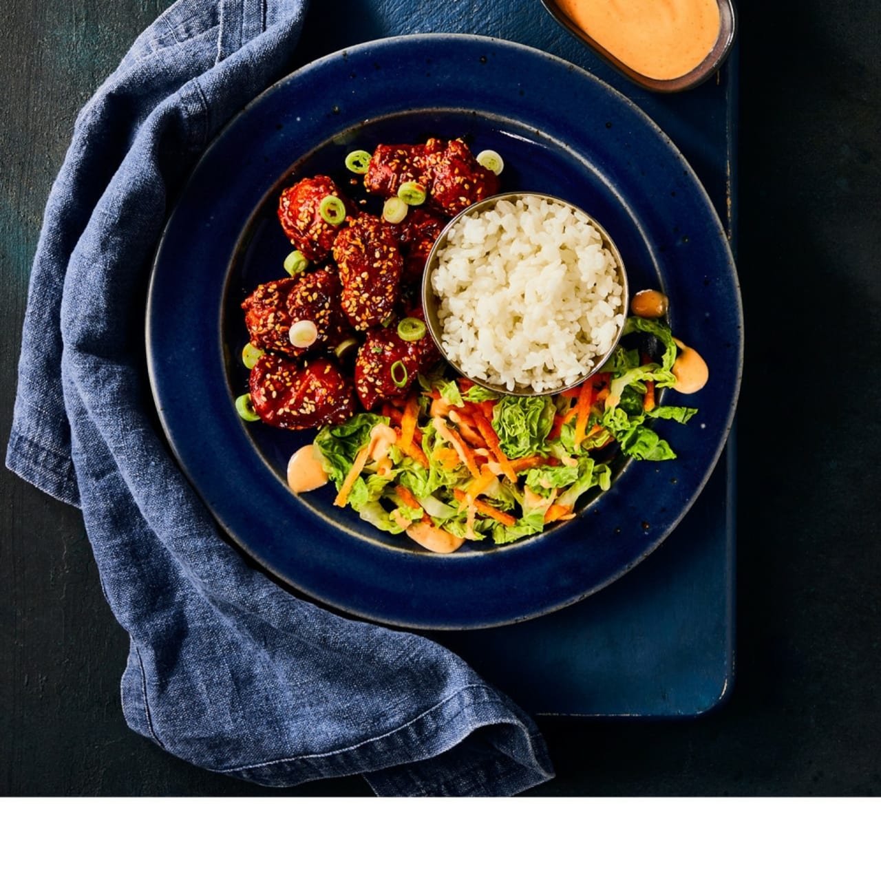 Korean Fried Chicken With Yang-Nyum Sauce