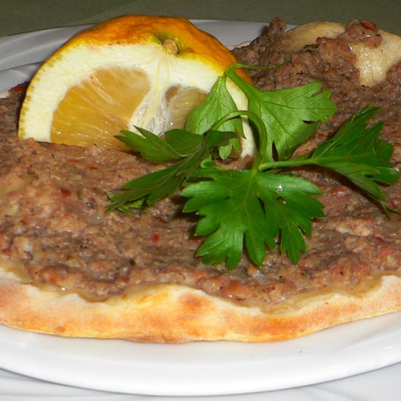 Lahmajoon - Armenian Pizza
