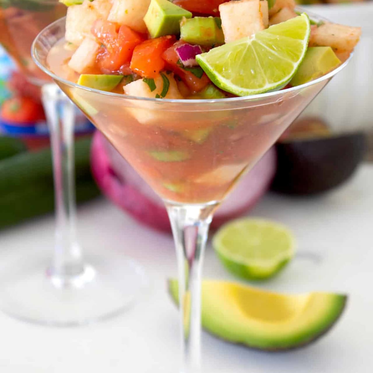 Mexican Shrimp Cocktail (Coctel de Camarones)