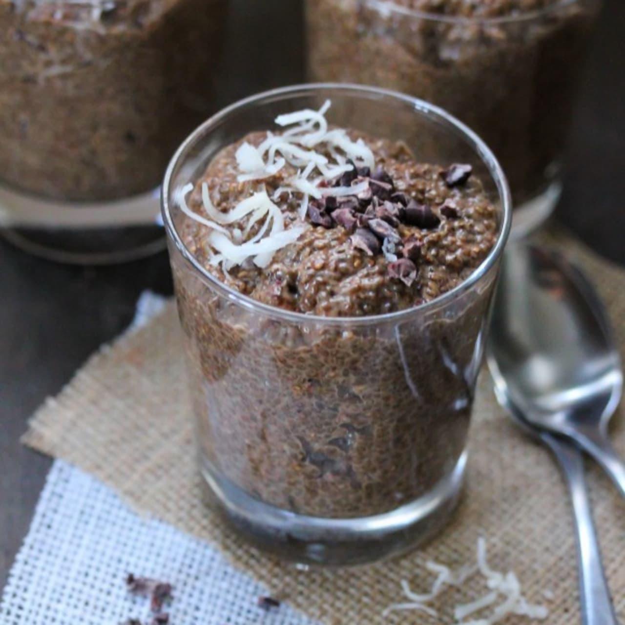 Mocha Chia Seed Overnight Oats