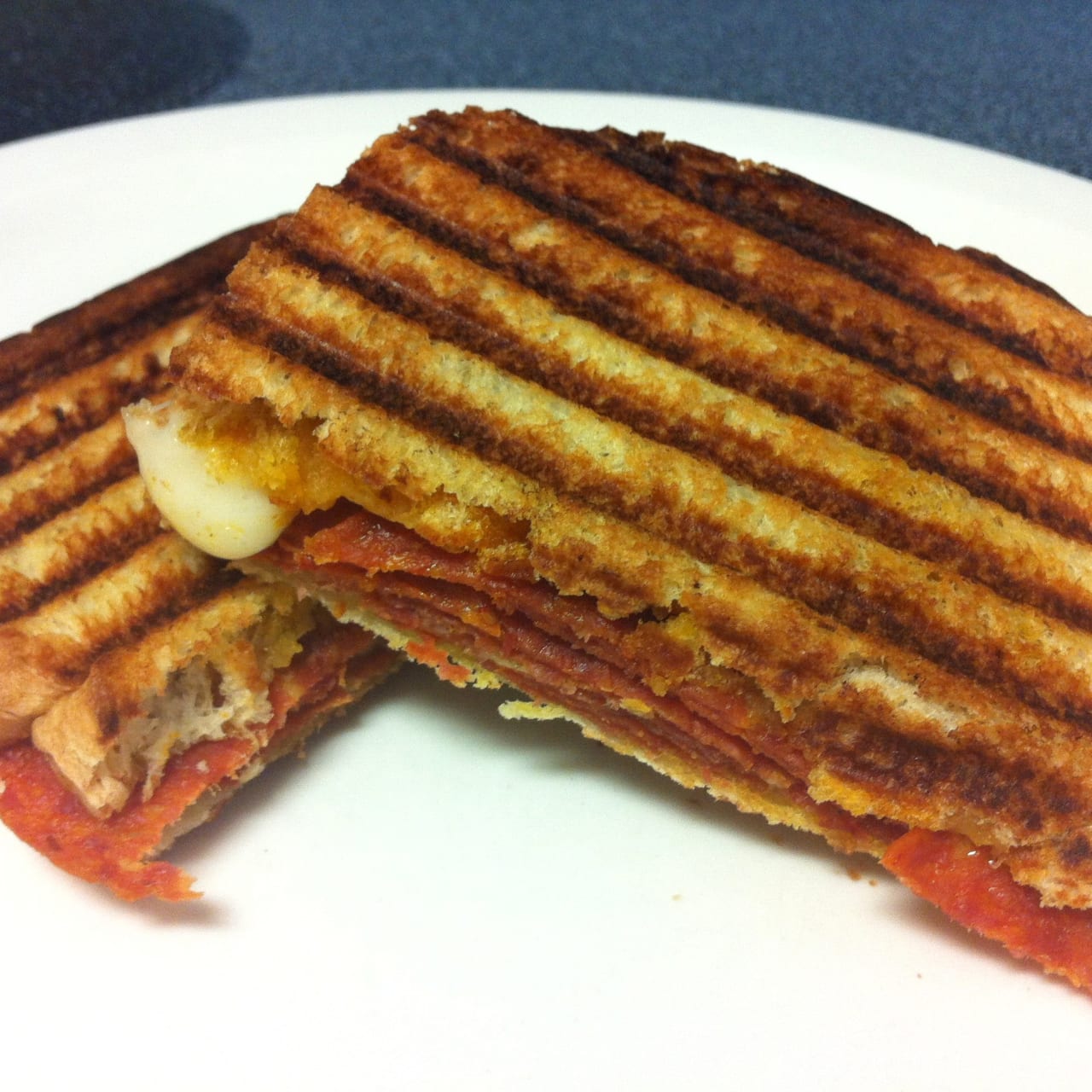 Pepperoni Panini Sandwich