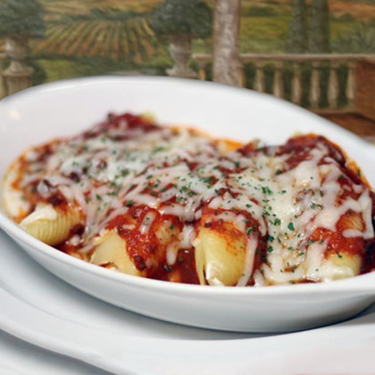 Pizza Stuffed Pasta Shells