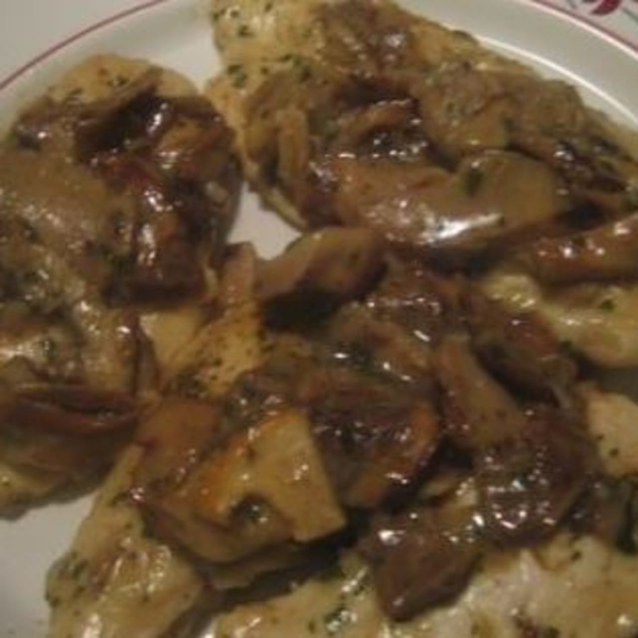 pollo con i porcini
