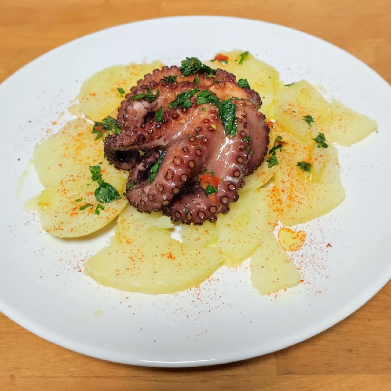 Pulpo a la Gallega (Galician style Octopus)