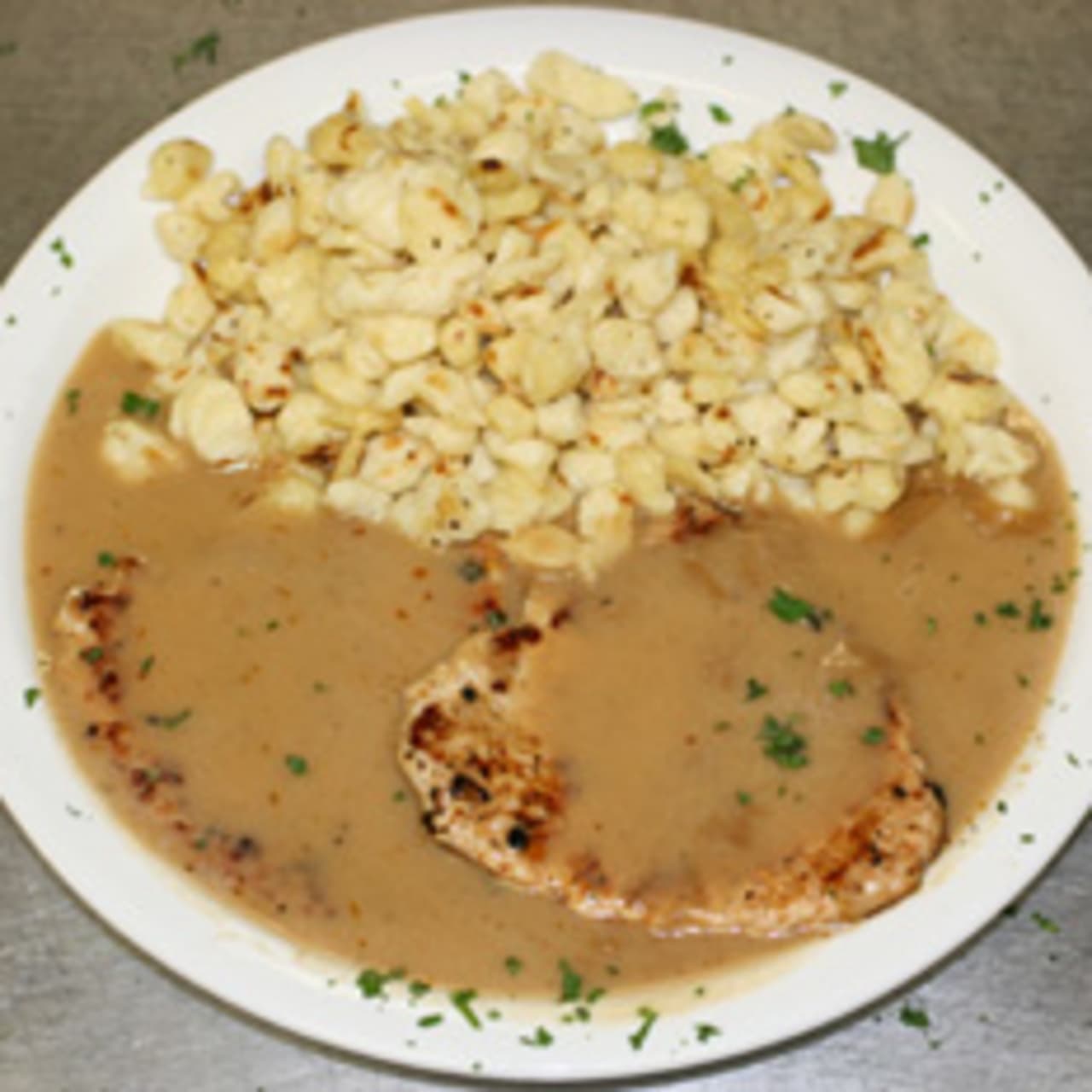 Rahm Schnitzel