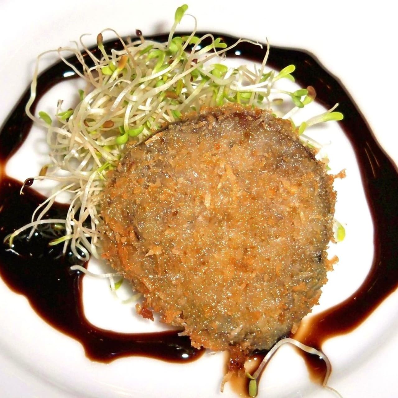 Roasted Eggplant Batons with Balsamic Sauce