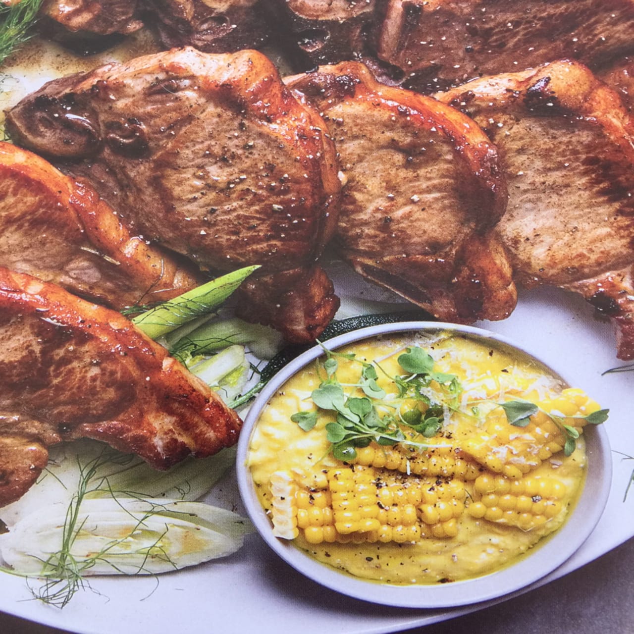 Roasted Sweetcorn Puree