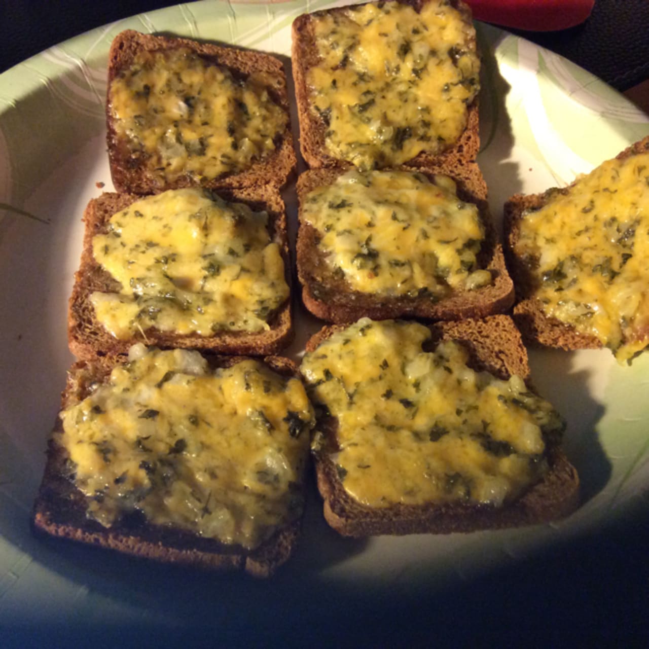 Rye Bread Appetizer