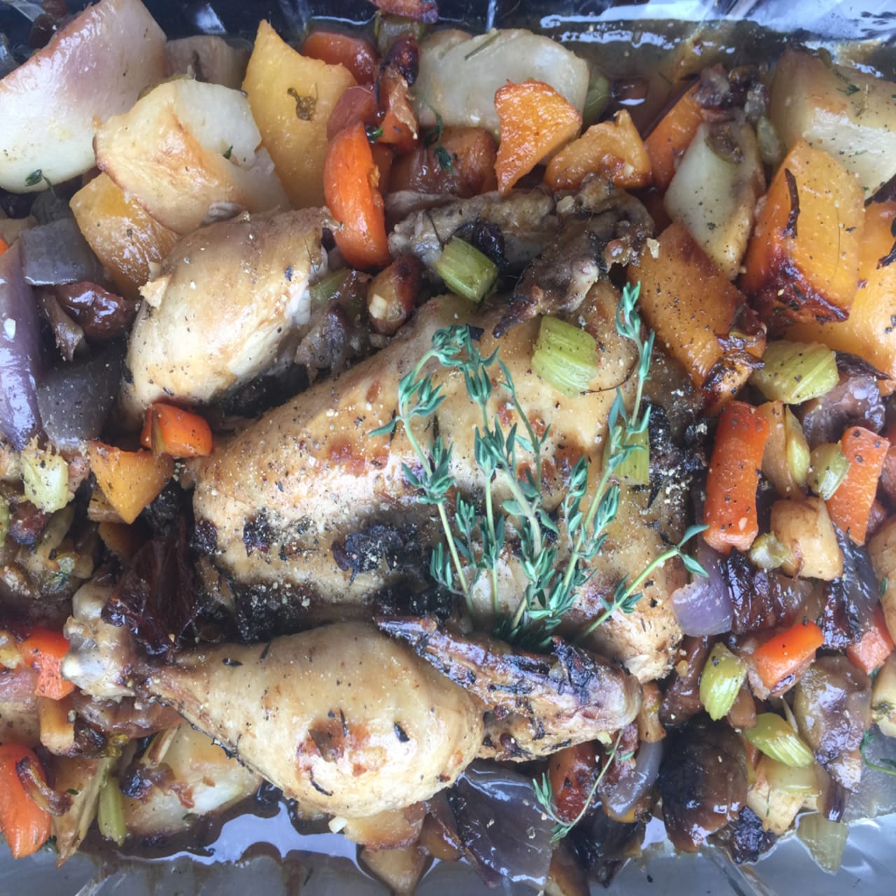 Scandinavian Caramelized Root Vegetables