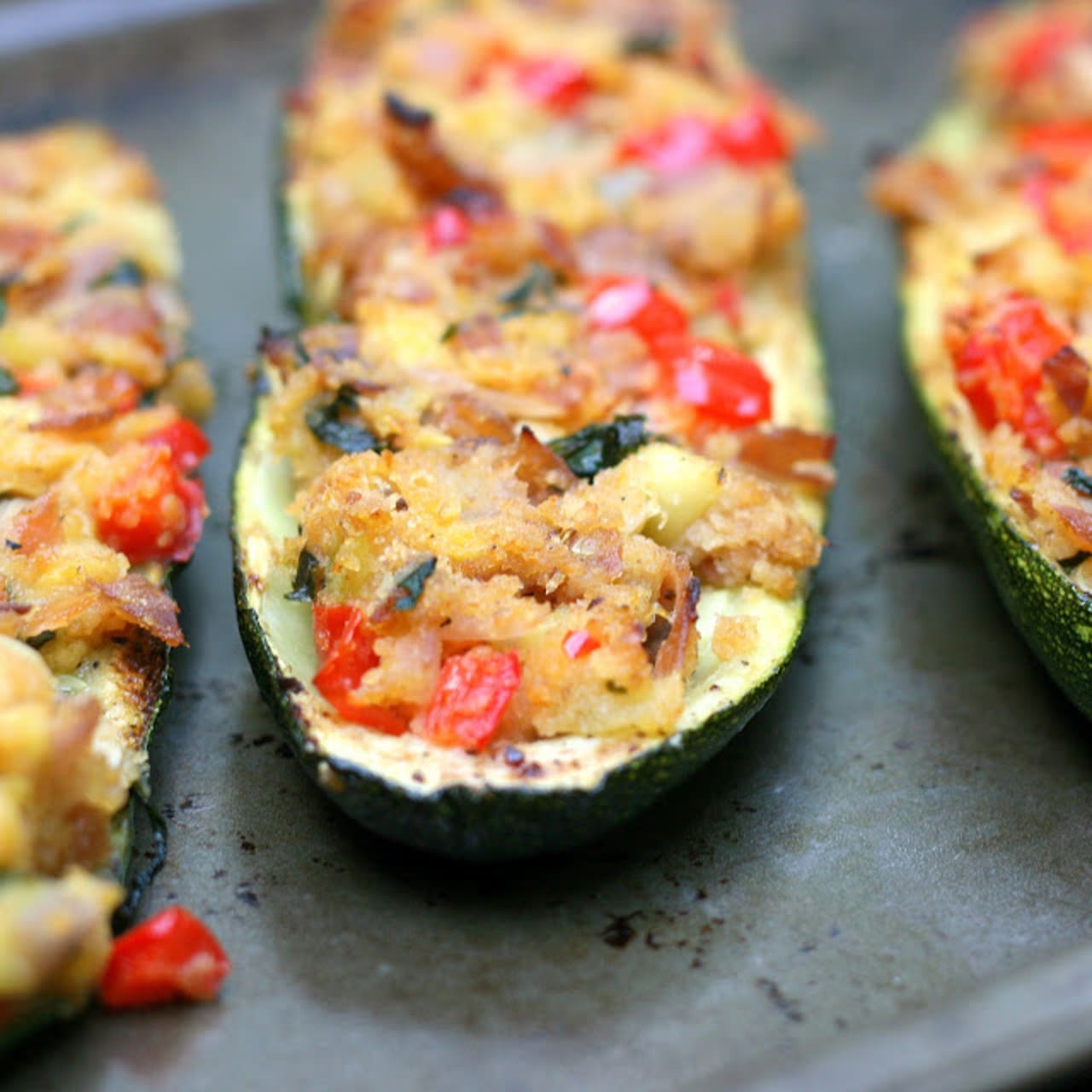 Stuffed Zucchini