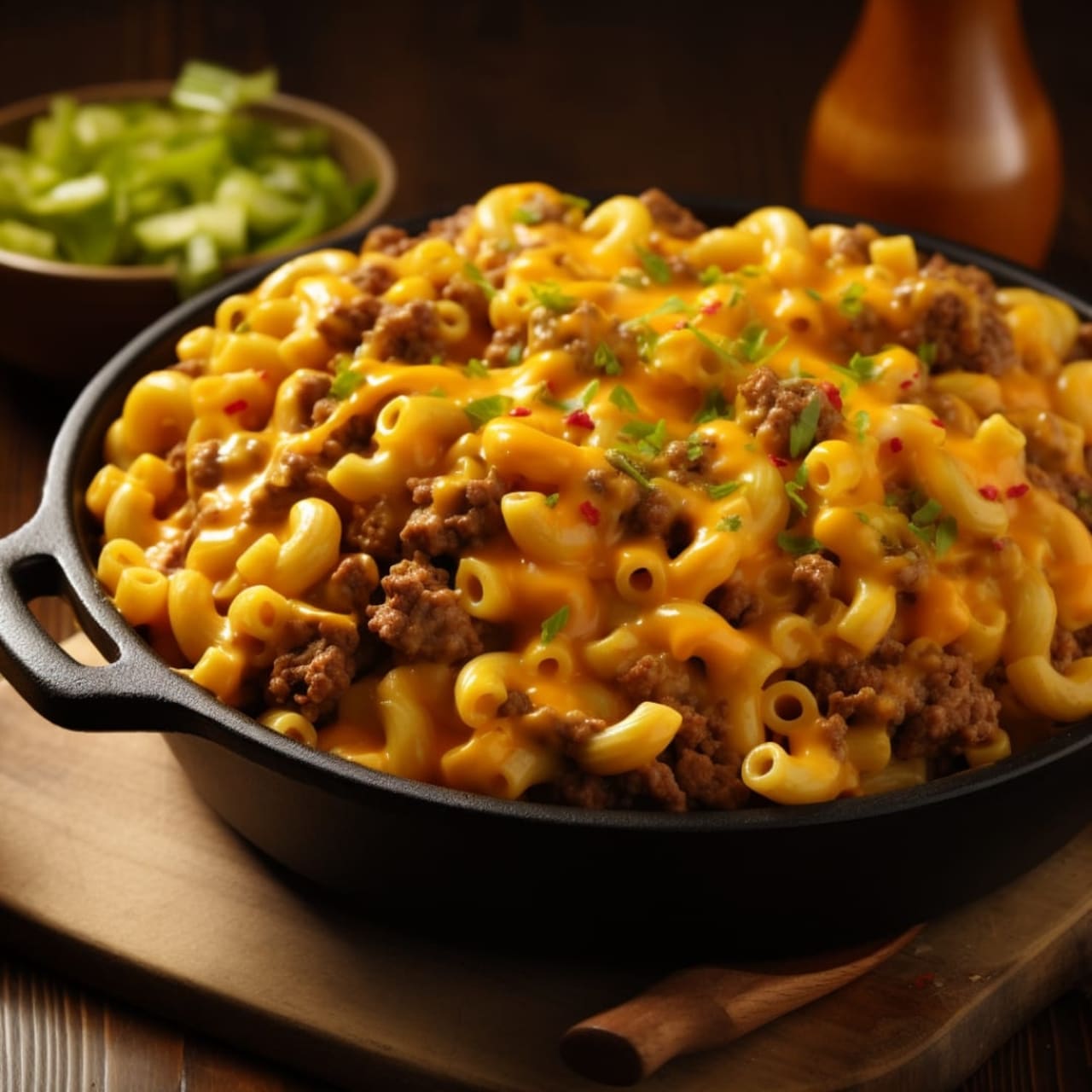 Velveeta Cheeseburger Mac and Cheese
