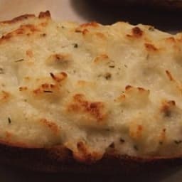 Twice-Baked Spuds with Goat Cheese