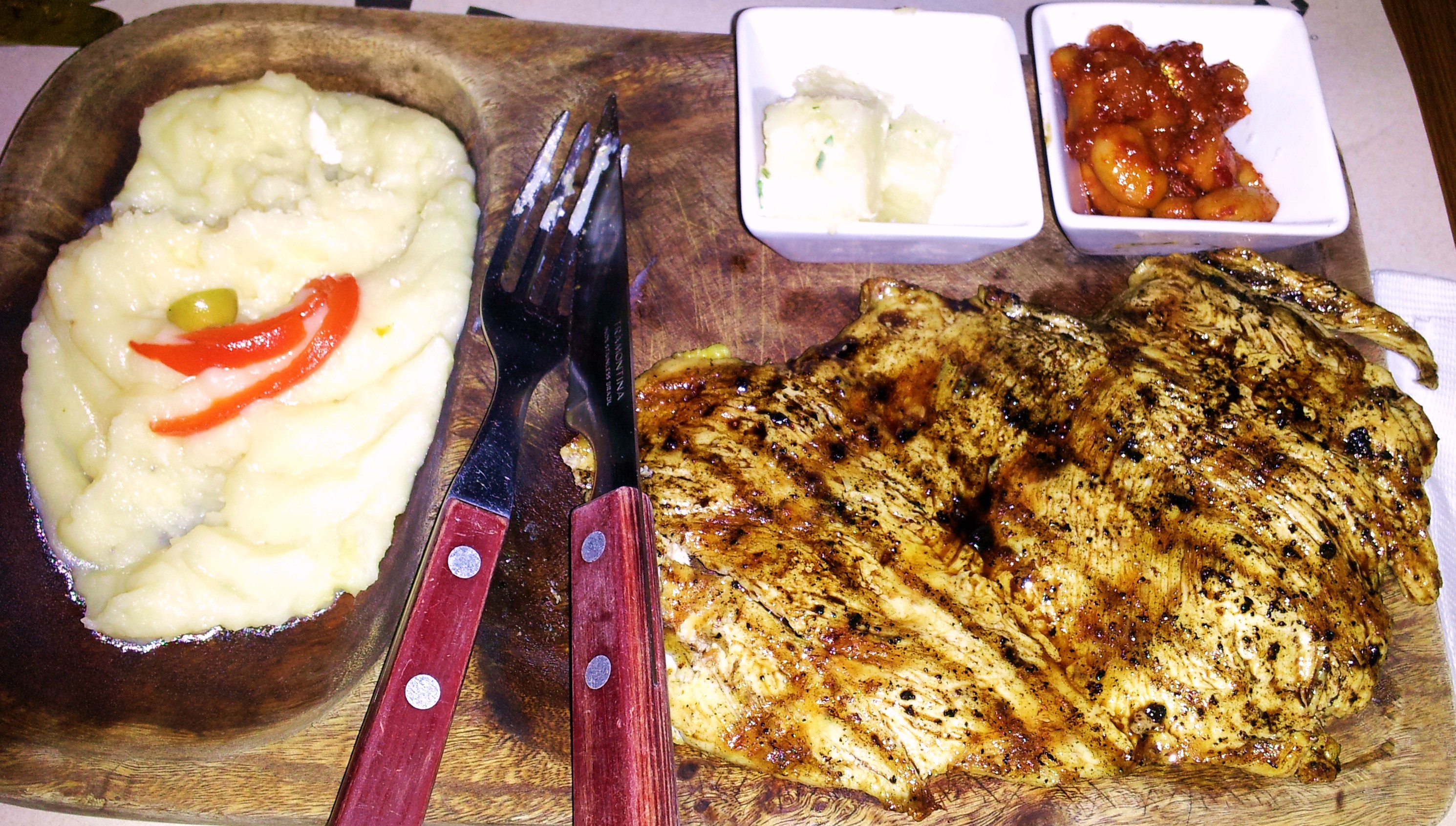 Grilled Chicken Breasts with Garlic Butter - BigOven