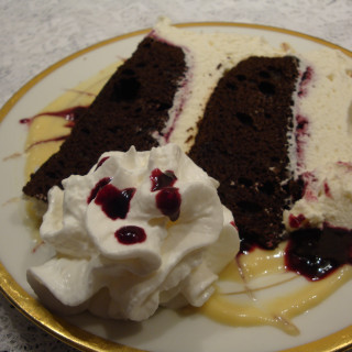Chocolate Chambord Cake