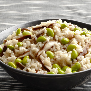 Edamame and Shiitake Rice
