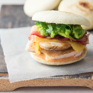 Grilled Chicken Arepas