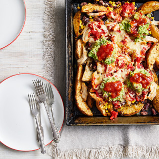 Loaded Mexican potato wedges