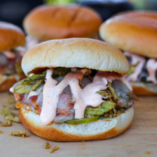 Malcom Reed Smoked Spicy Buffalo Chicken Sandwich