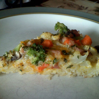 Rice-Crust Quiche