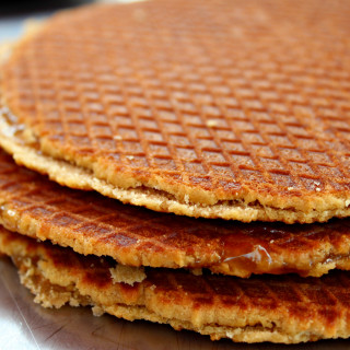 Stroopwafels (Dutch syrup waffles)