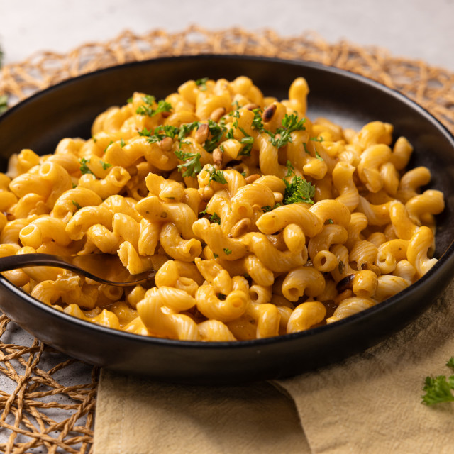 Fall Pasta with Pumpkin Sauce