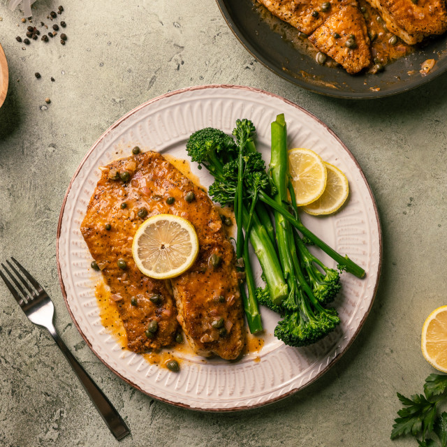 White Fish Piccata