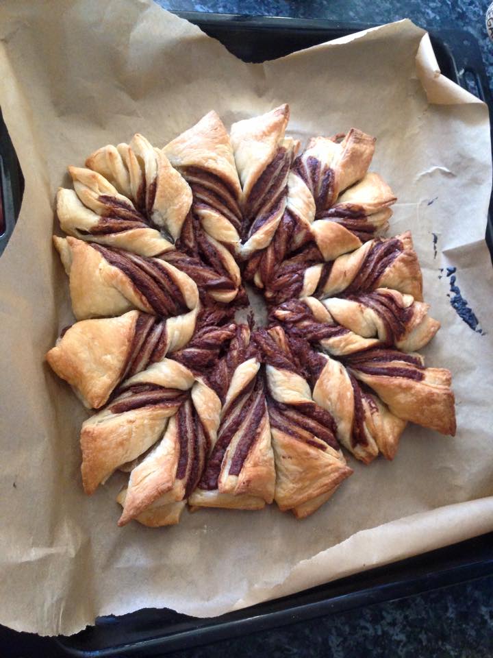 Nutella pastry snowflake - BigOven