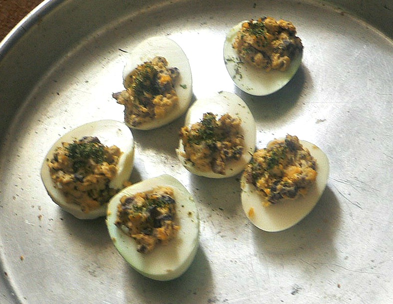 Russian Stuffed Eggs