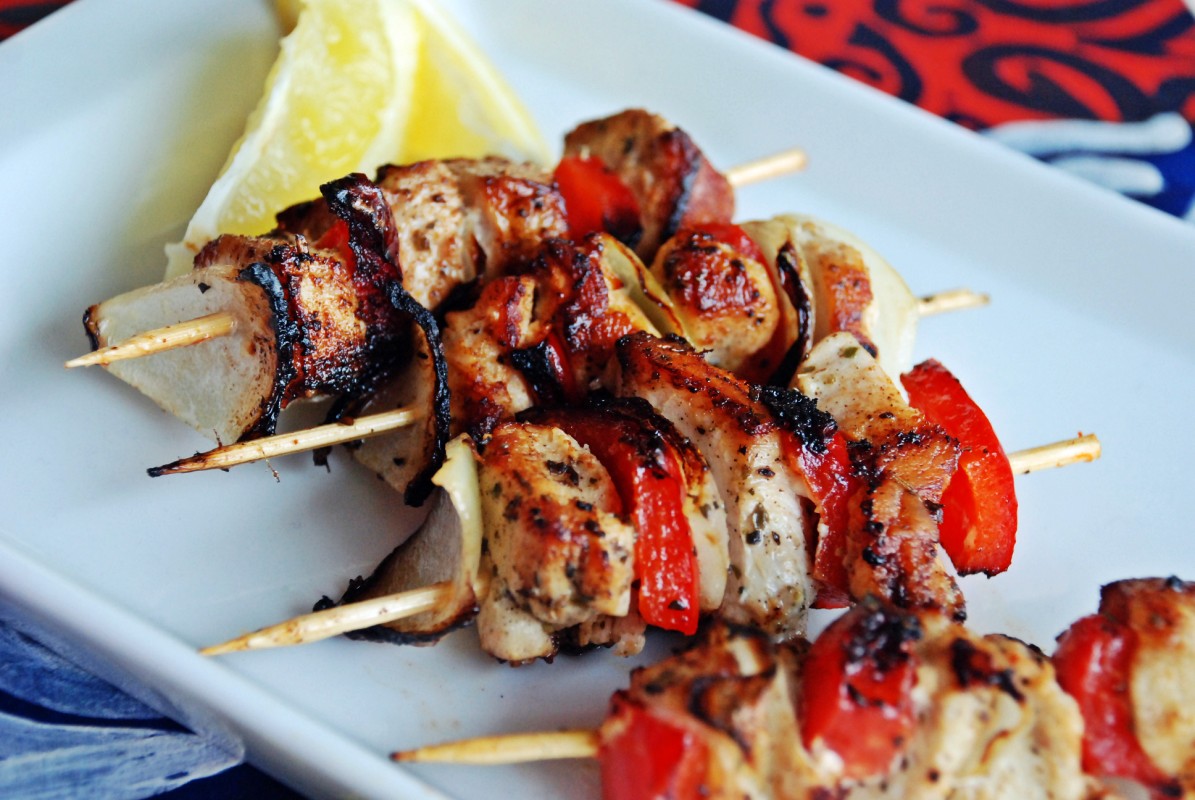 Shish Tawook- Skewered Chicken - BigOven